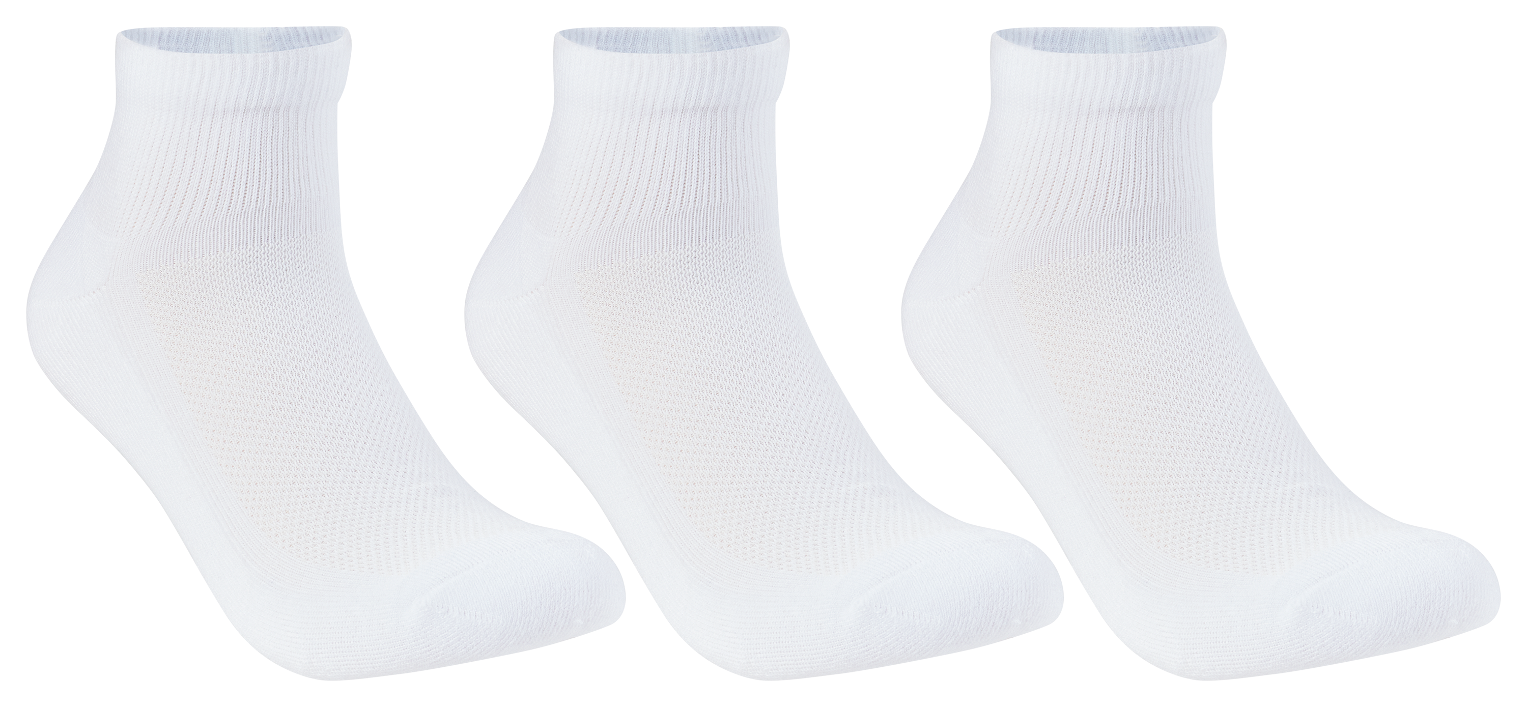 World Wide Sportsman 3-Pack Quarter Socks | Bass Pro Shops